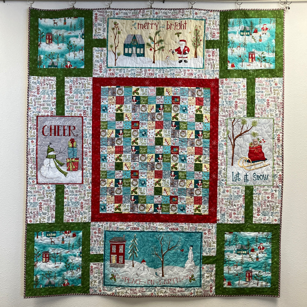 Winter Cheer Quilt Kit – Alamosa Quilt Company