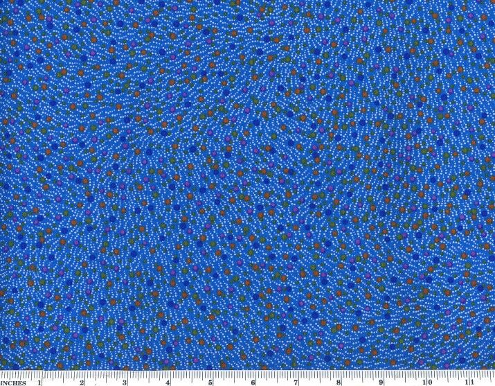 Australian Bush Worm Blue – Alamosa Quilt Company