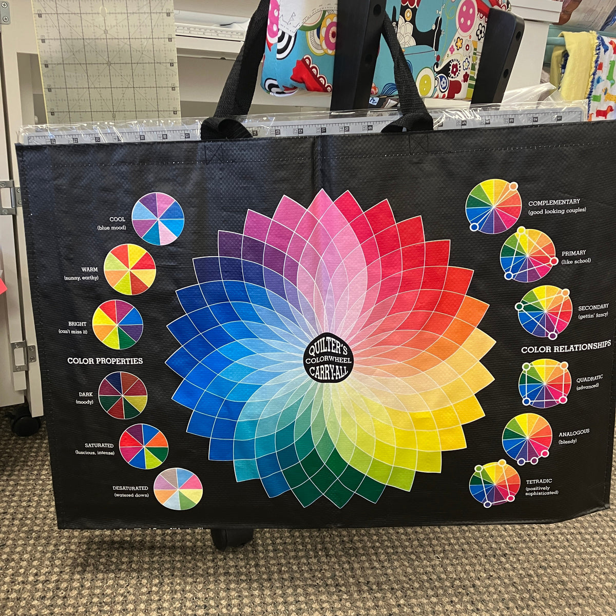 Quilter's Carryall Color Wheel Bag – Alamosa Quilt Company
