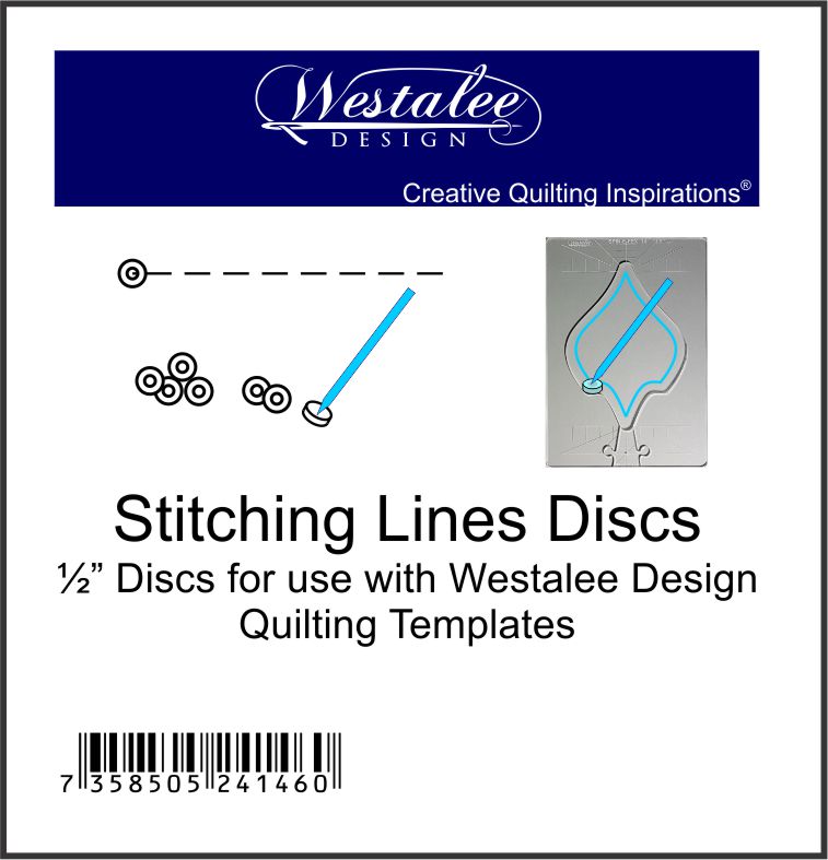 Stitching Line Discs – Alamosa Quilt Company