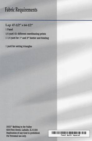 Panel Squared Quilt – Alamosa Quilt Company